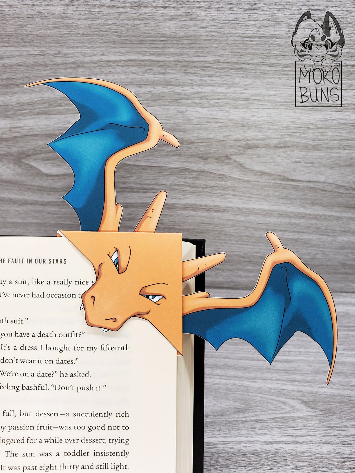 Charizard Bookmark - Etsy UK