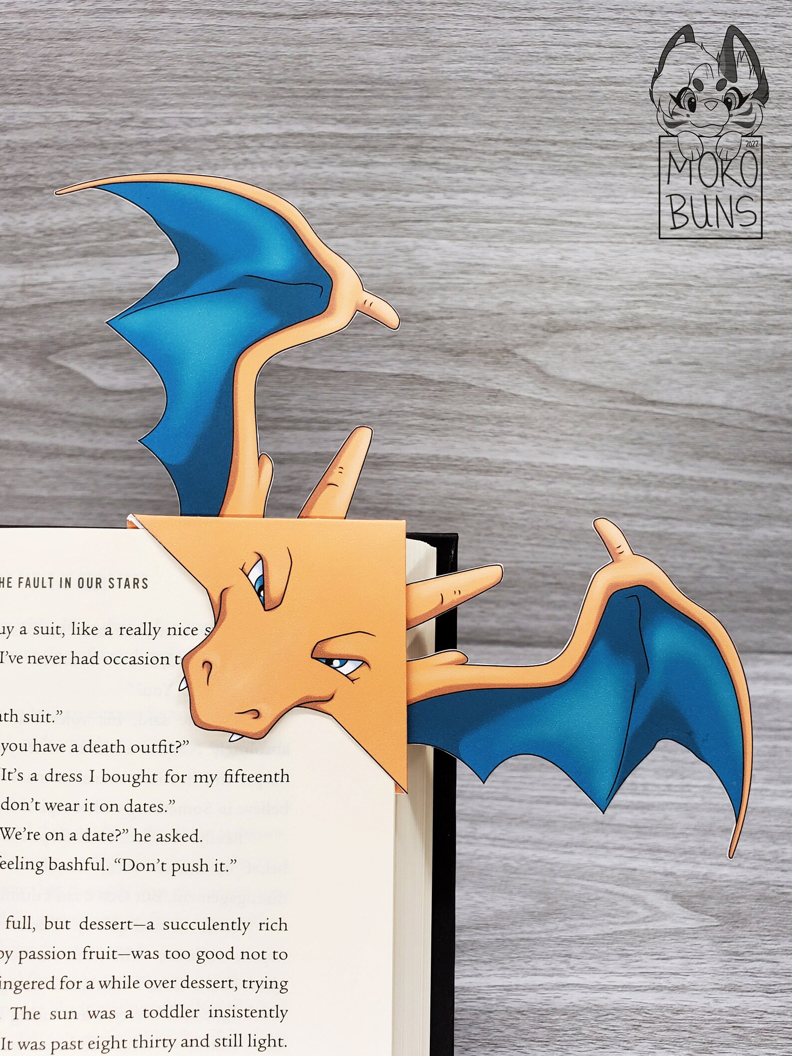 Charizard Bookmark - Etsy UK