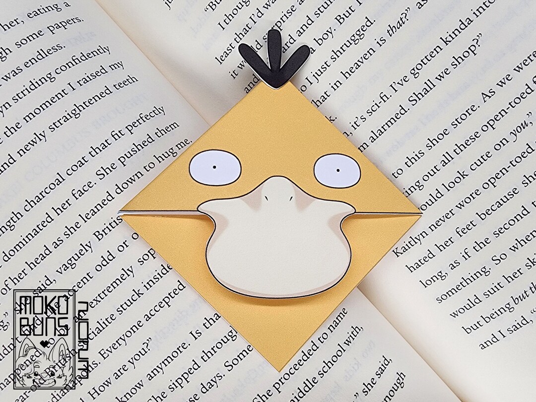 Psyduck Bookmark - Etsy