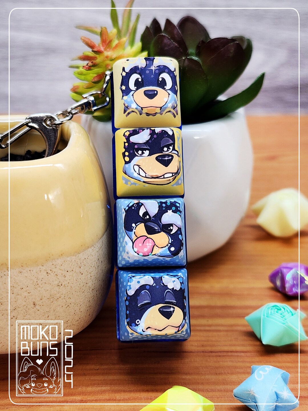 Bandit Keycap Fidget Toy - Etsy