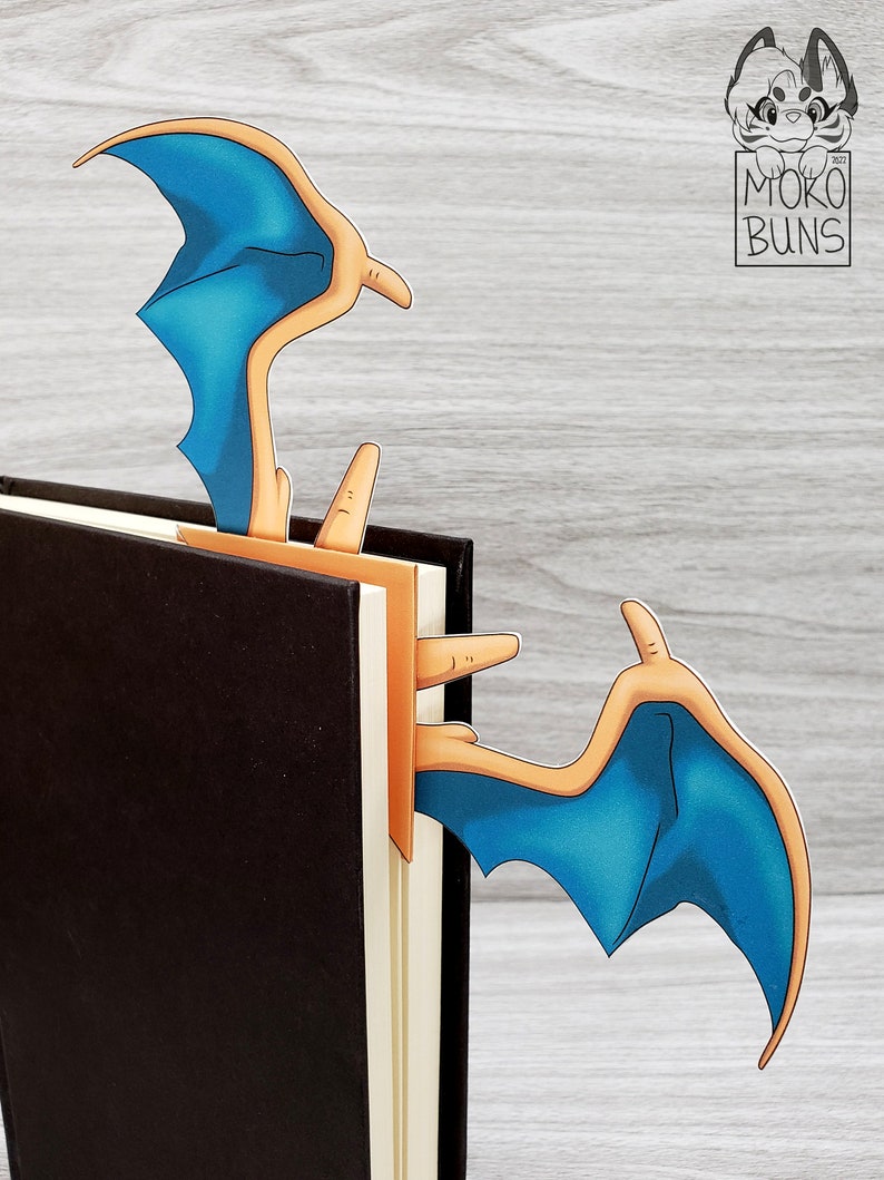 Charizard Bookmark - Etsy UK