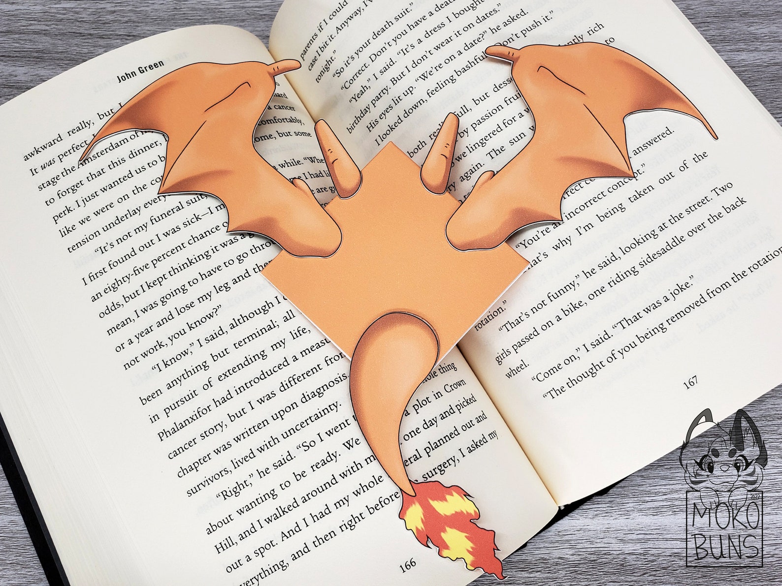 Charizard Bookmark - Etsy UK