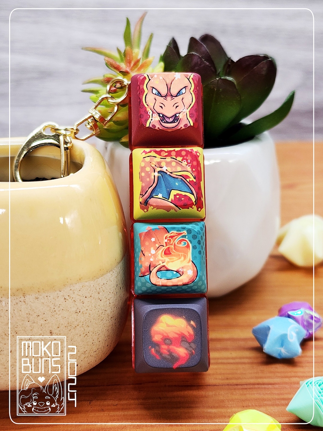 Charizard Keycap Fidget Toy - Etsy