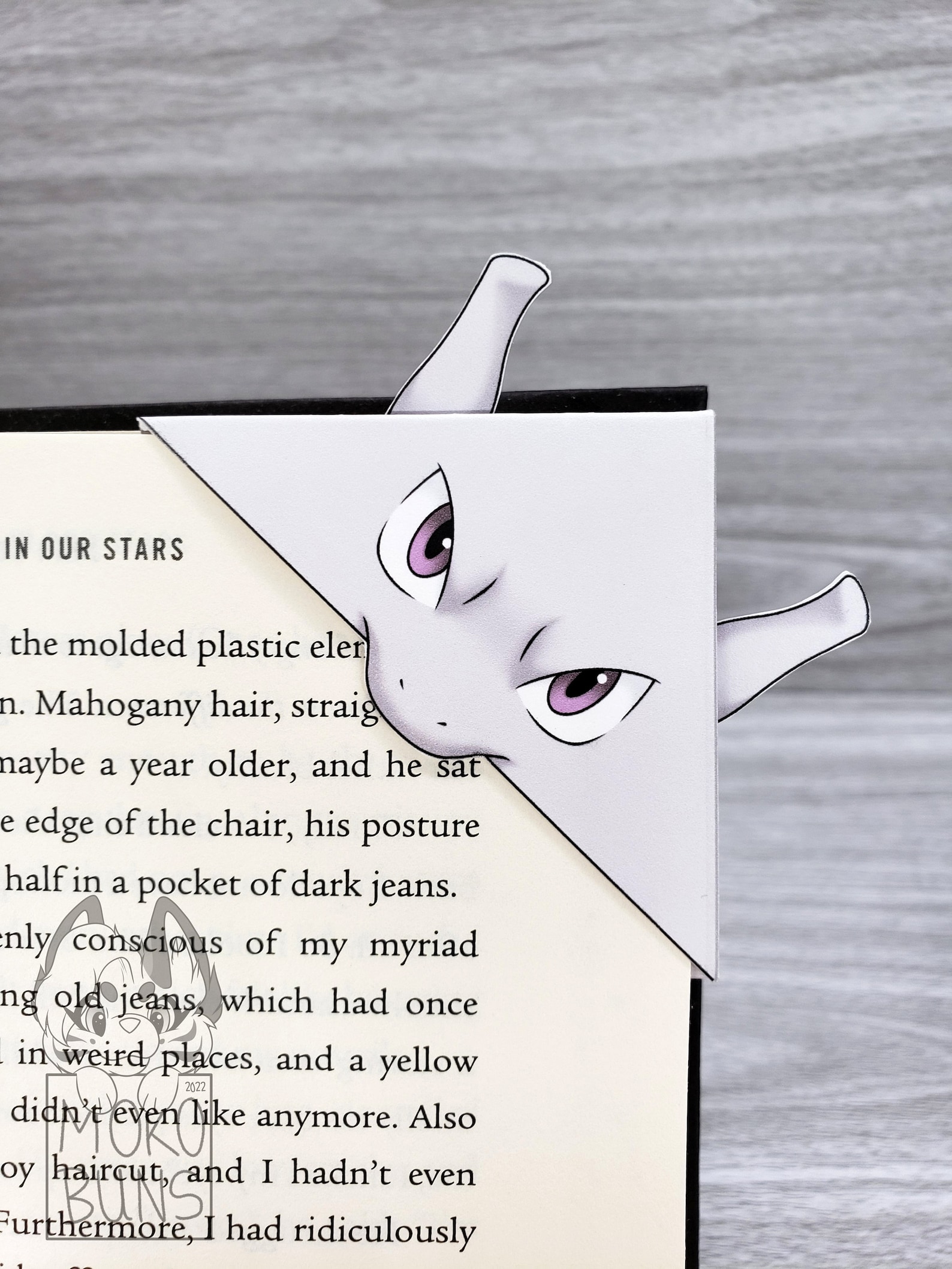 Mewtwo Bookmark - Etsy