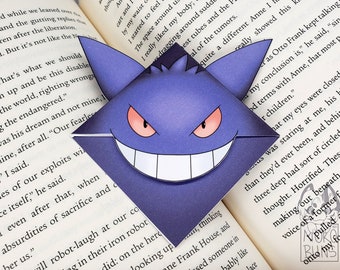Gengar Bookmark - Etsy