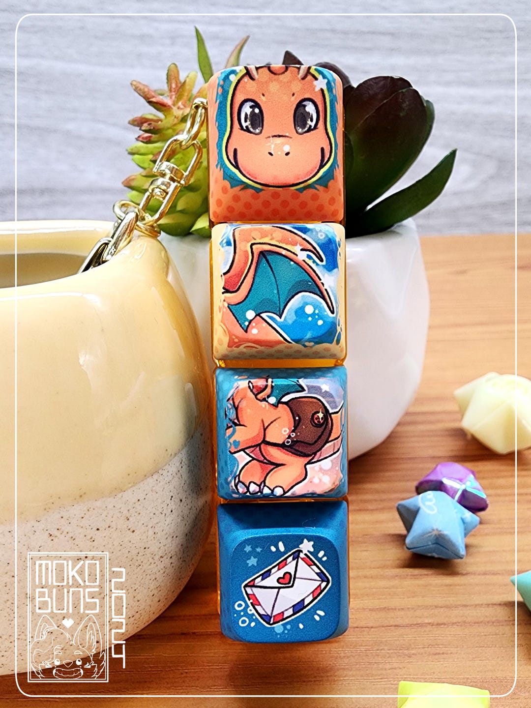 Dragonite Keycap Set - KEYCAPS ONLY - - Etsy