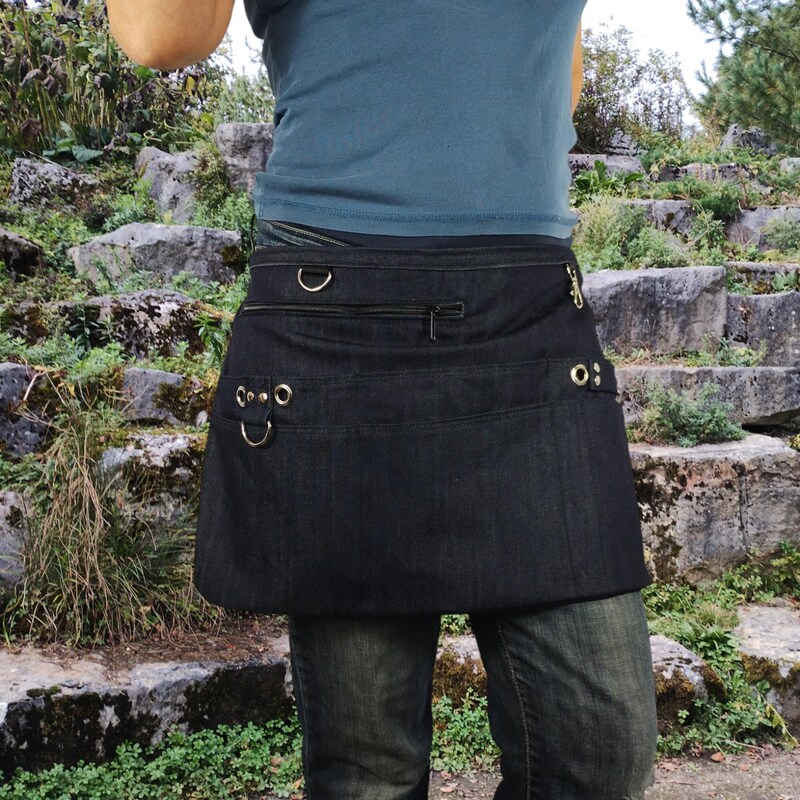 Jean Apron - Etsy