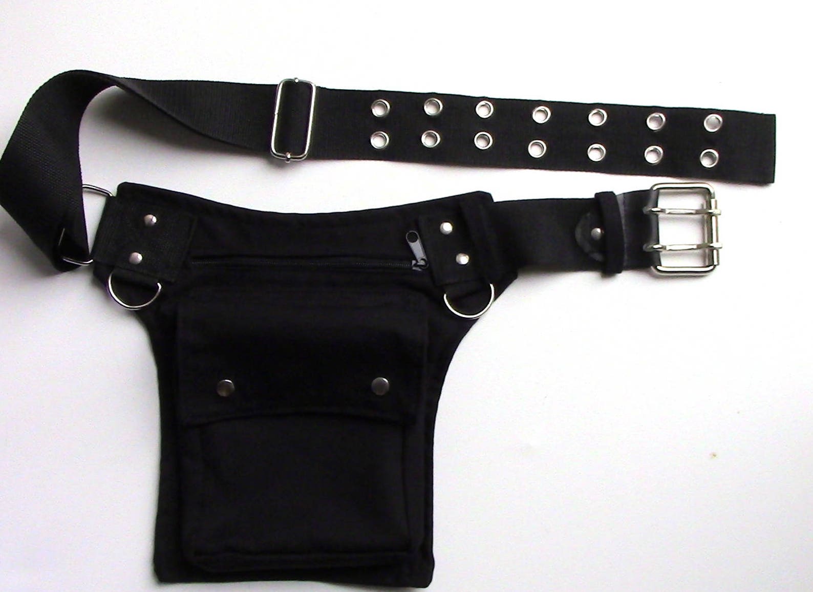 Brown Utility Belt Also in Plus Sizes With a Metal Buckle | Etsy