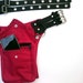 Red Fabric Utility Belt Also for Plus Sizes With Metal - Etsy
