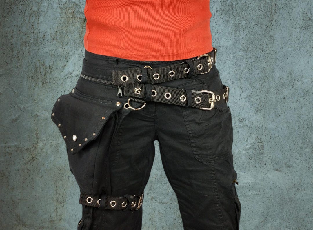 Leg Strap Utility Belt FIXED Thigh Belt for Plus Sizes Also, Made of ...