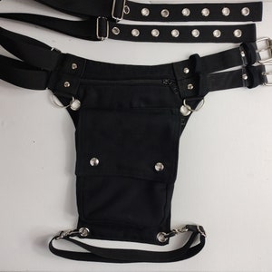 Utility Belt With REMOVABLE Leg Strap on the Thigh, and Belt Buckle ...