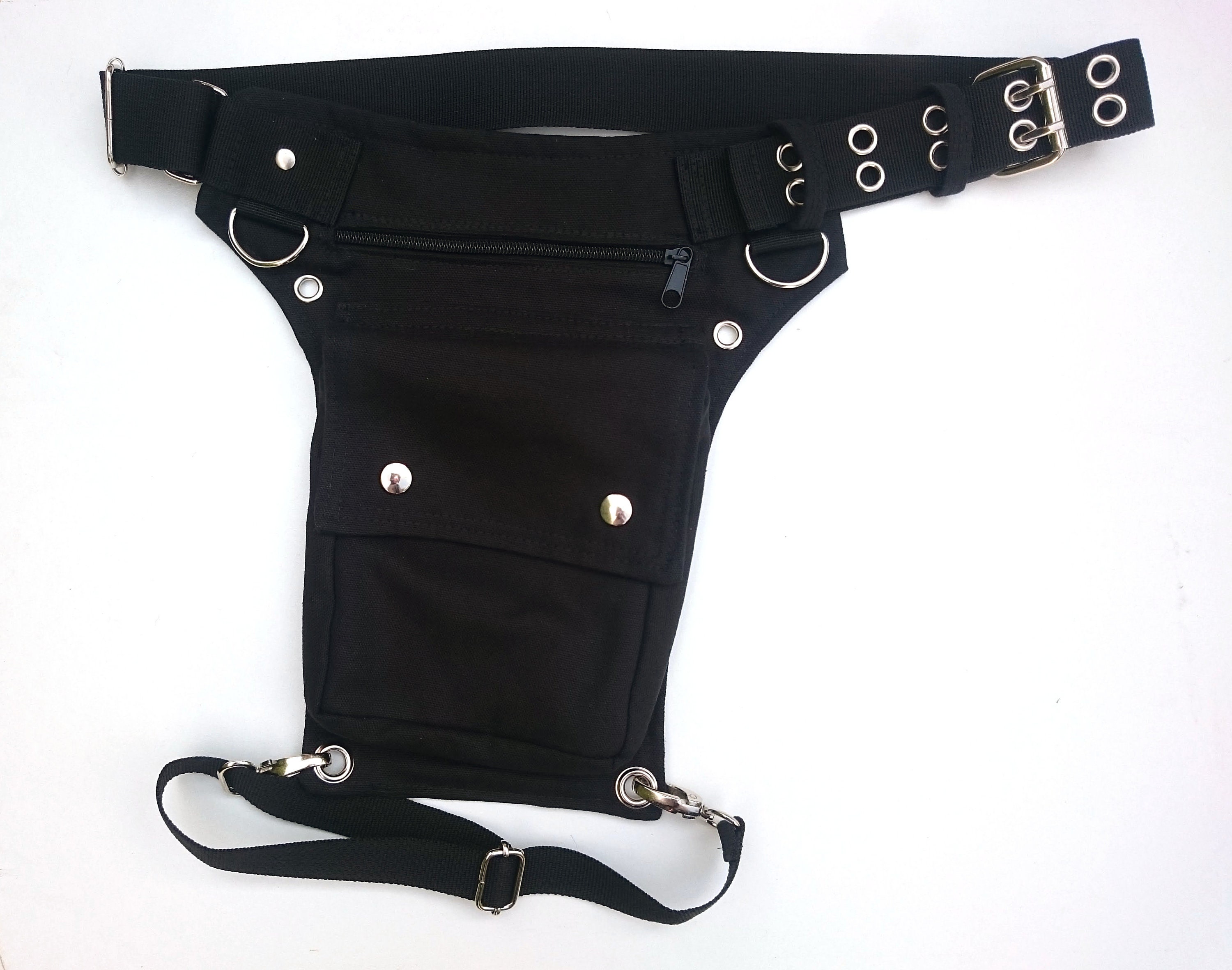 Utility Belt With REMOVABLE Leg Strap on the Thigh and Belt - Etsy UK