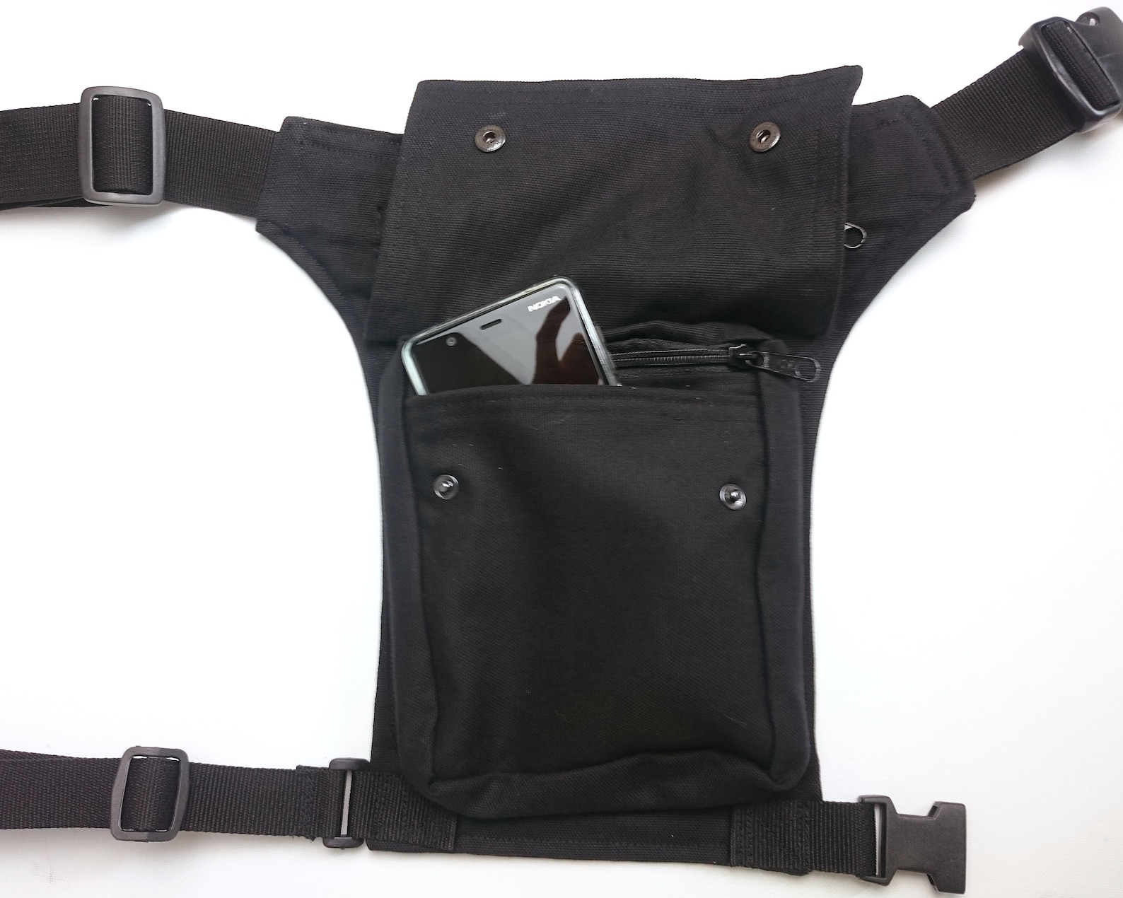 Utility Belt With a Click Buckle and an Extra Strap on the - Etsy