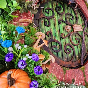 Title: Hobbit Door Wall Art Handcrafted Shire Decor Whimsical Fantasy ...