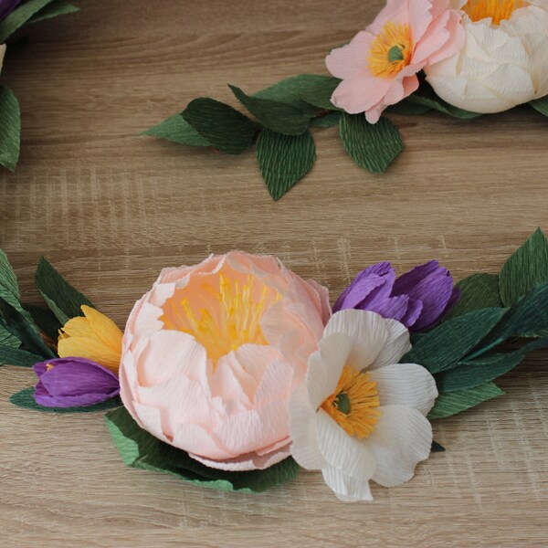 Paper Flower Garland - Etsy
