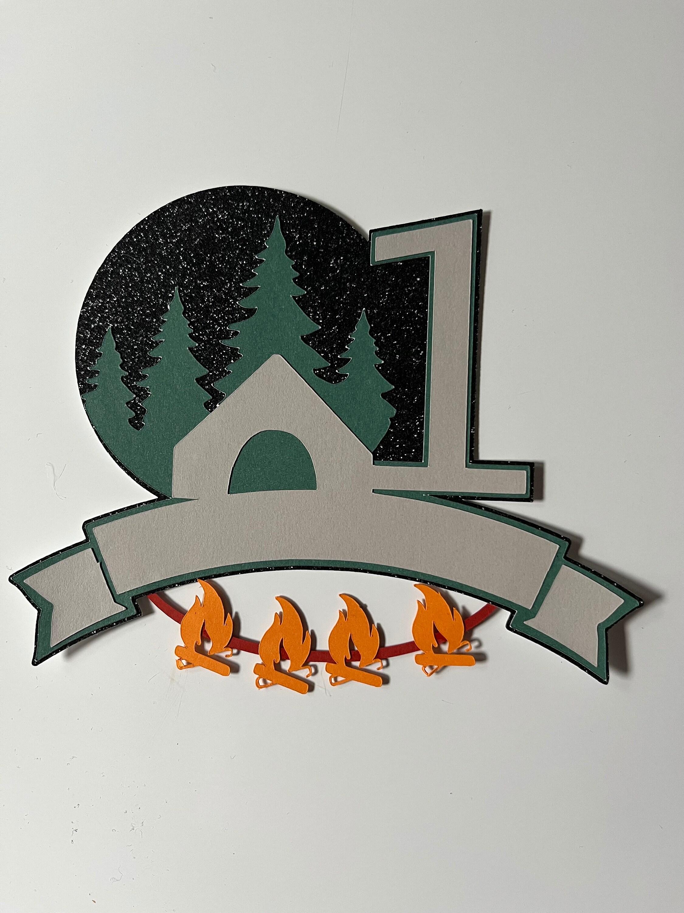 One Happy Camper SVG / Camping Cut File for Party Decor / Camper Rv ...