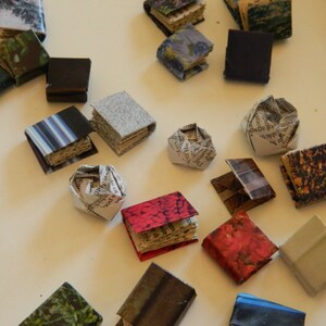 Mini Book Charm - Etsy