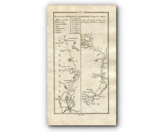 Mountbellew Map - Etsy