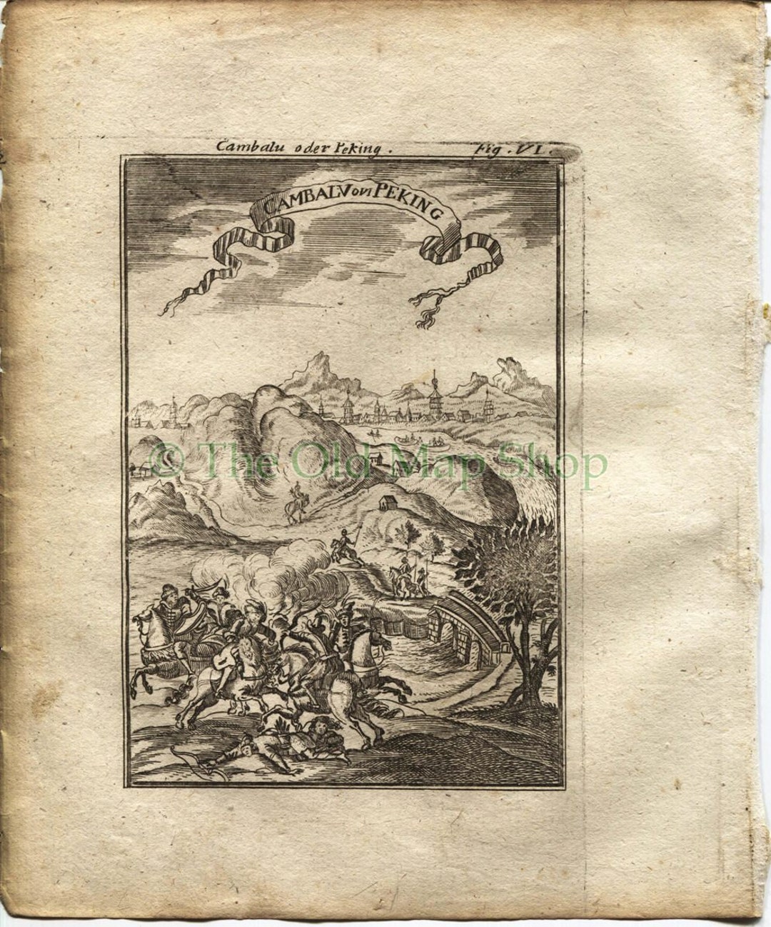 1719 Manesson Mallet cambalu Ou Peking Beijing - Etsy