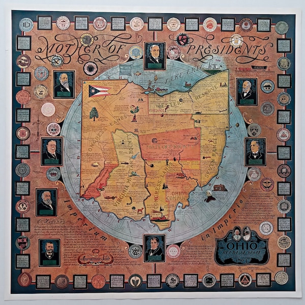 South Africa, Tulbagh Wine Region Vinyard Winery Map, 1973 Janice Ashby ...