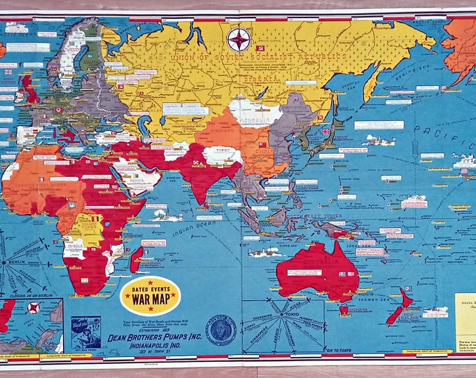 Antique Maps Prints Pictorial Maps & Digital by TheOldMapShop