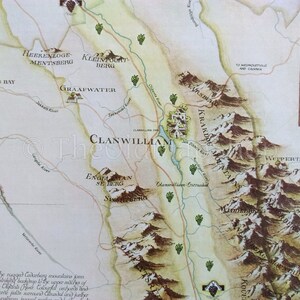 South Africa, Olifantsrivier, Olifants River, Wine Region Vinyard ...