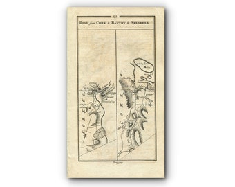 Map of Dunmanway - Etsy