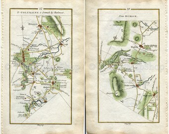 Coalisland Map - Etsy