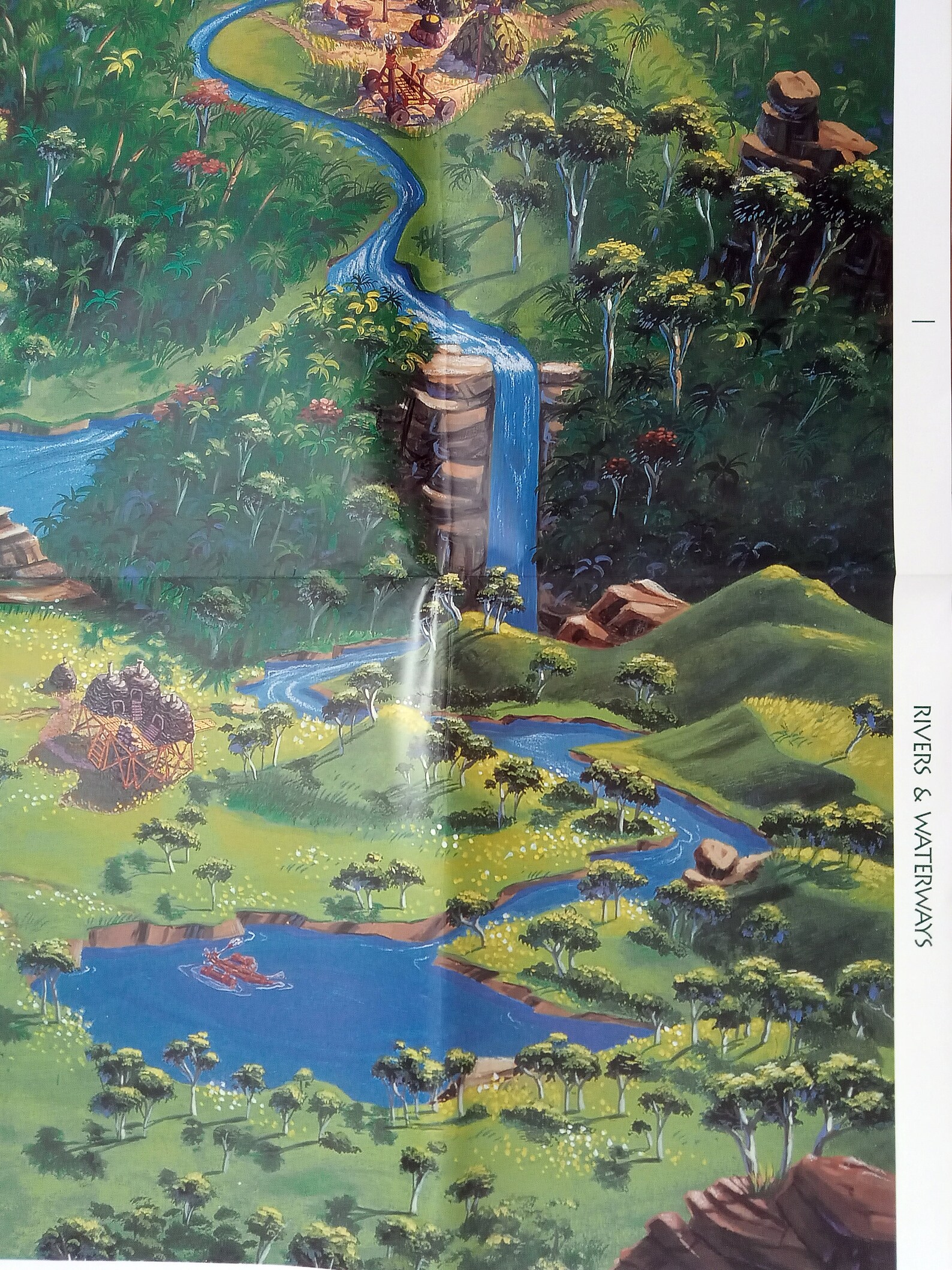 Rare Original 1997 Yowie Kingdom Pictorial Map by Cadbury - Etsy