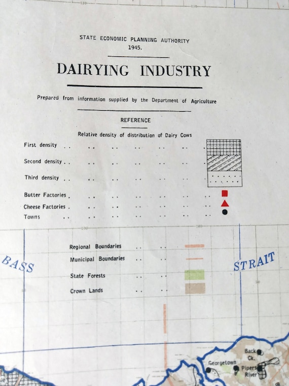 Dairying Map