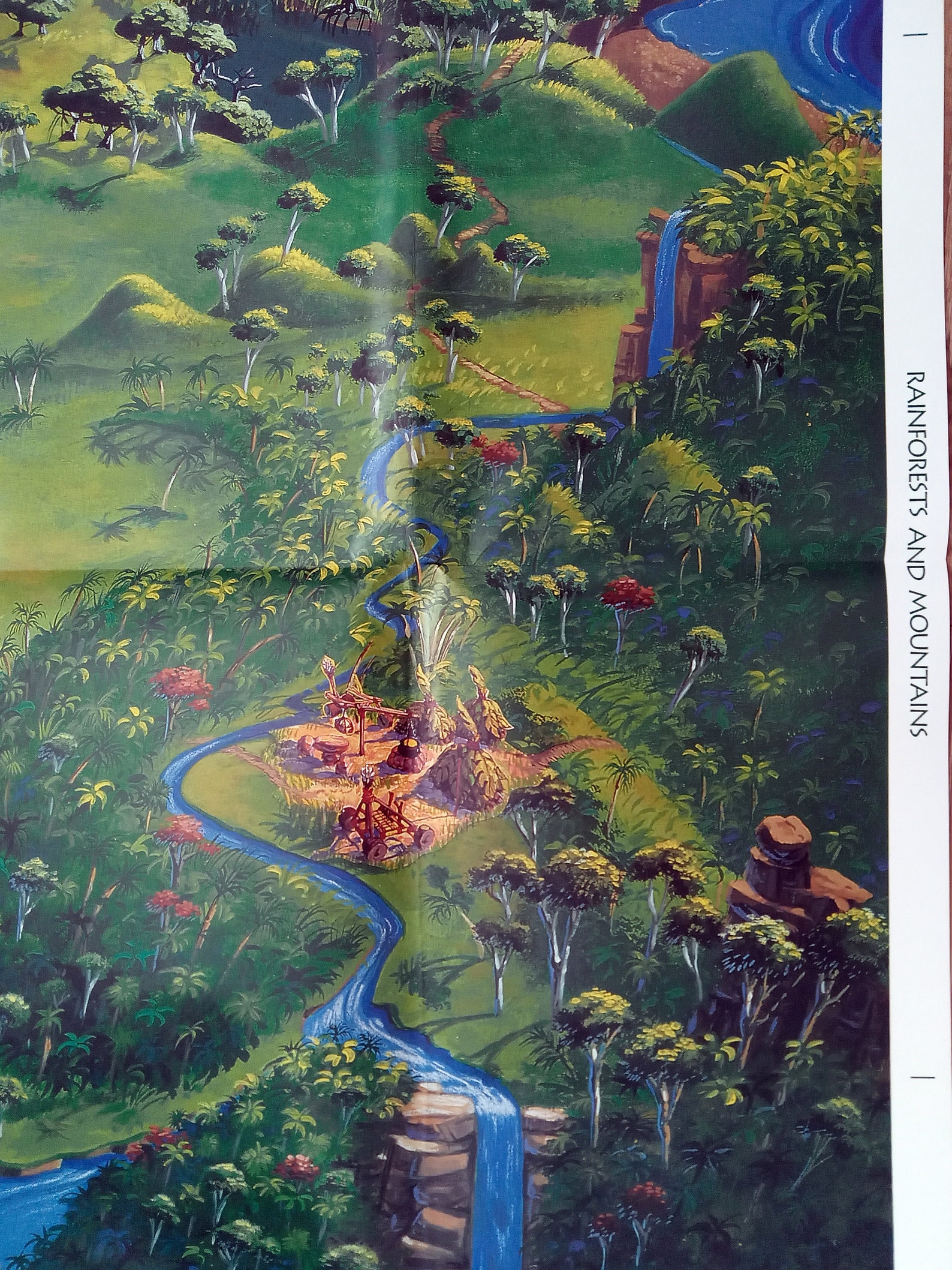 Rare Original 1997 Yowie Kingdom Pictorial Map by Cadbury - Etsy