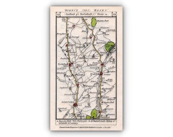 Stafford Road Map - Etsy