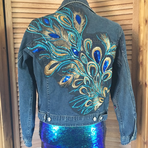 Embroidered Jacket - Etsy
