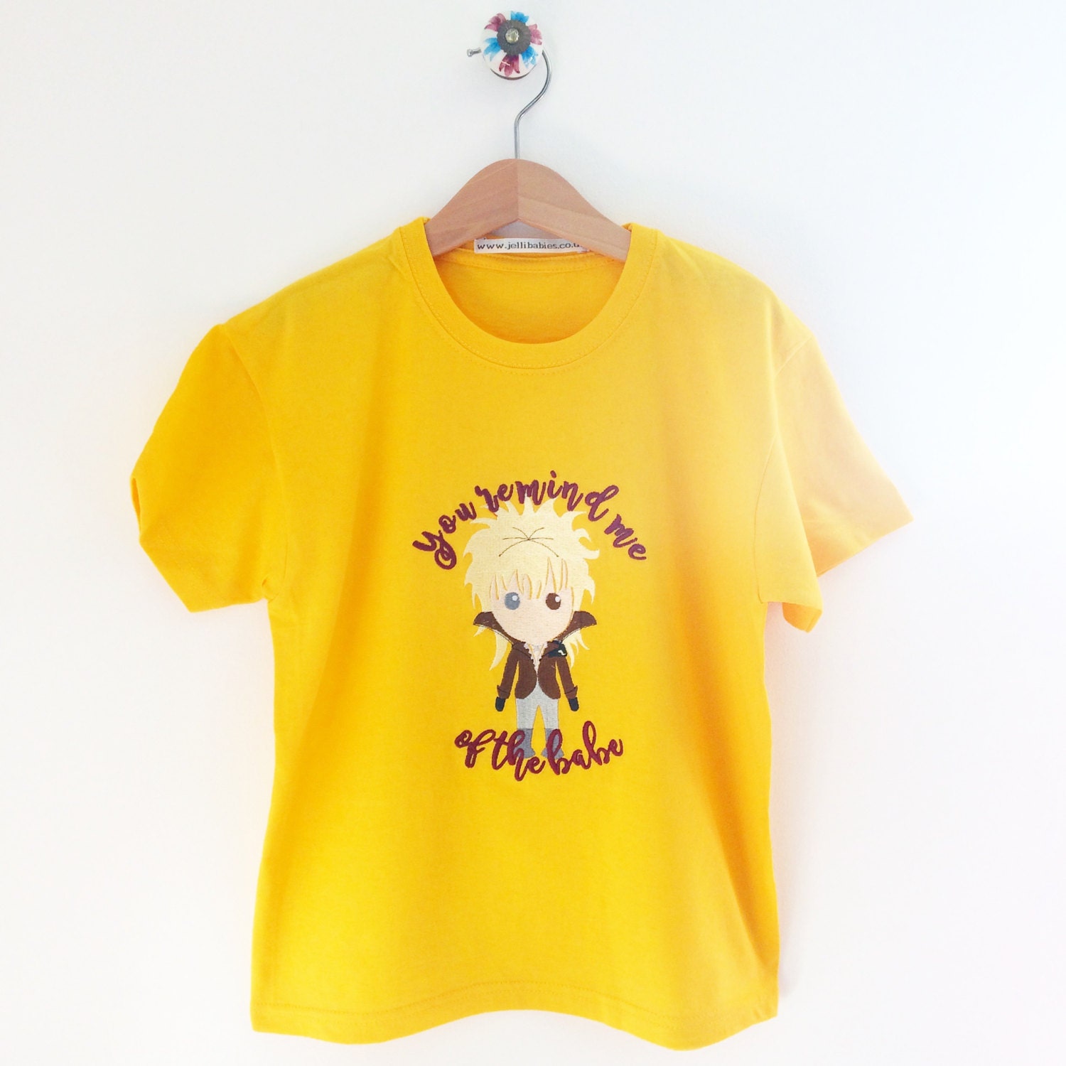 Jareth Labyrinth You Remind Me of the Babe Children's T - Etsy