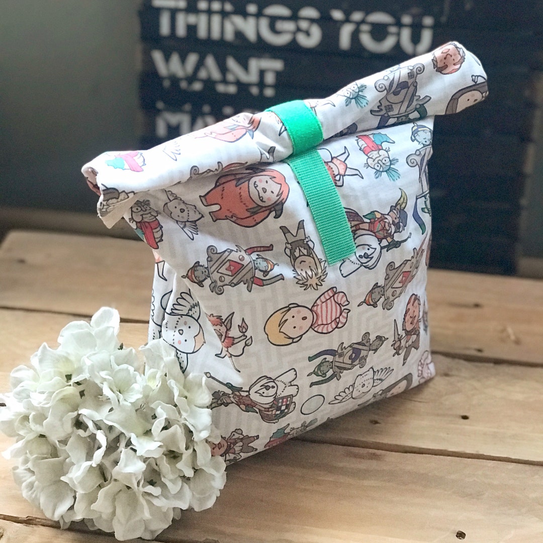 Labyrinth Eco Lunch Bag Lunch Box Sandwich Bag by Jellibabies - Etsy