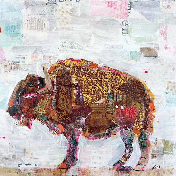 Buffalo Print - Etsy