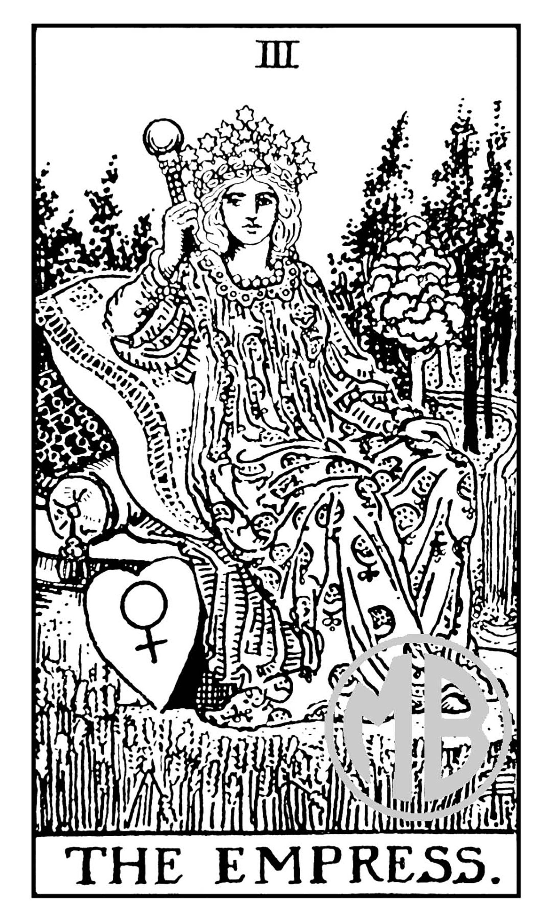 Color Your Own Rider-waite Tarot Cards | PDF Coloring Pages | Instant ...