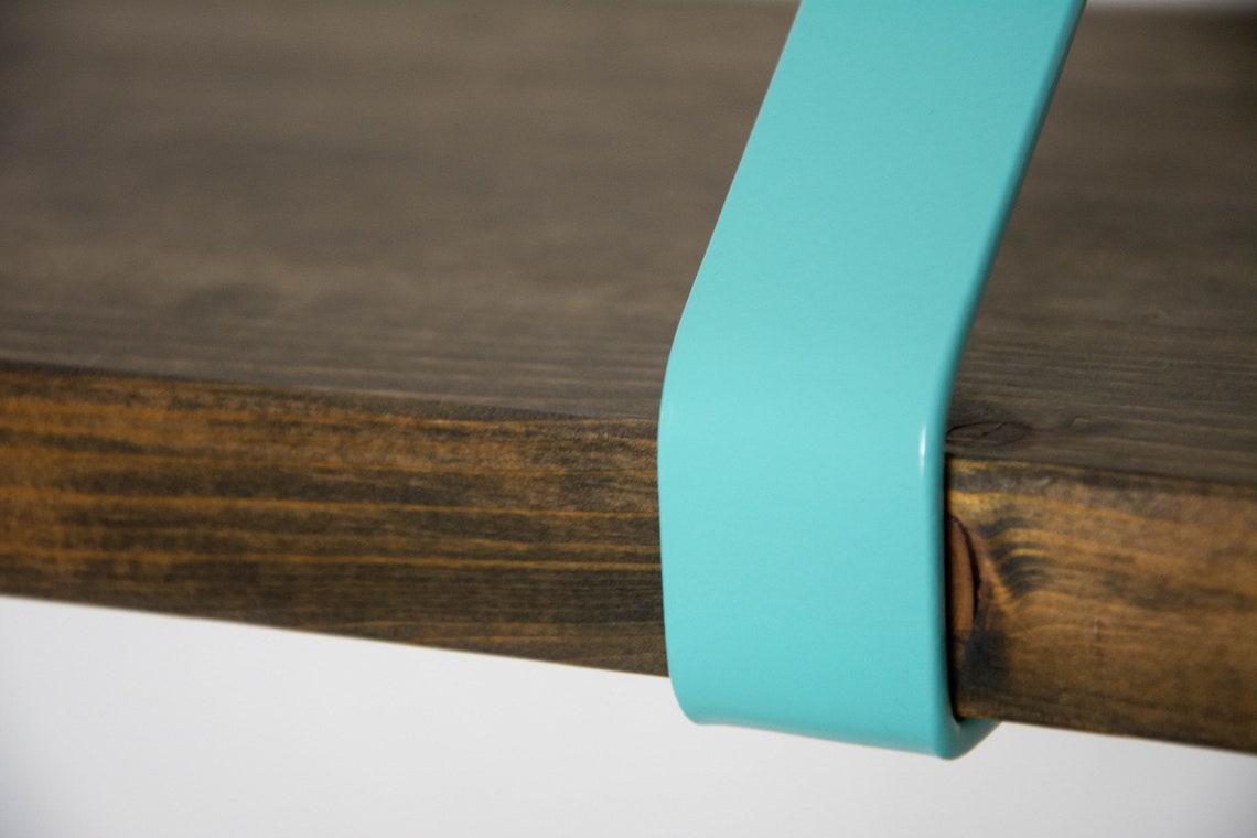 Colorful Shelf Bracket Light Blue Color Heavy Duty Bracket | Etsy