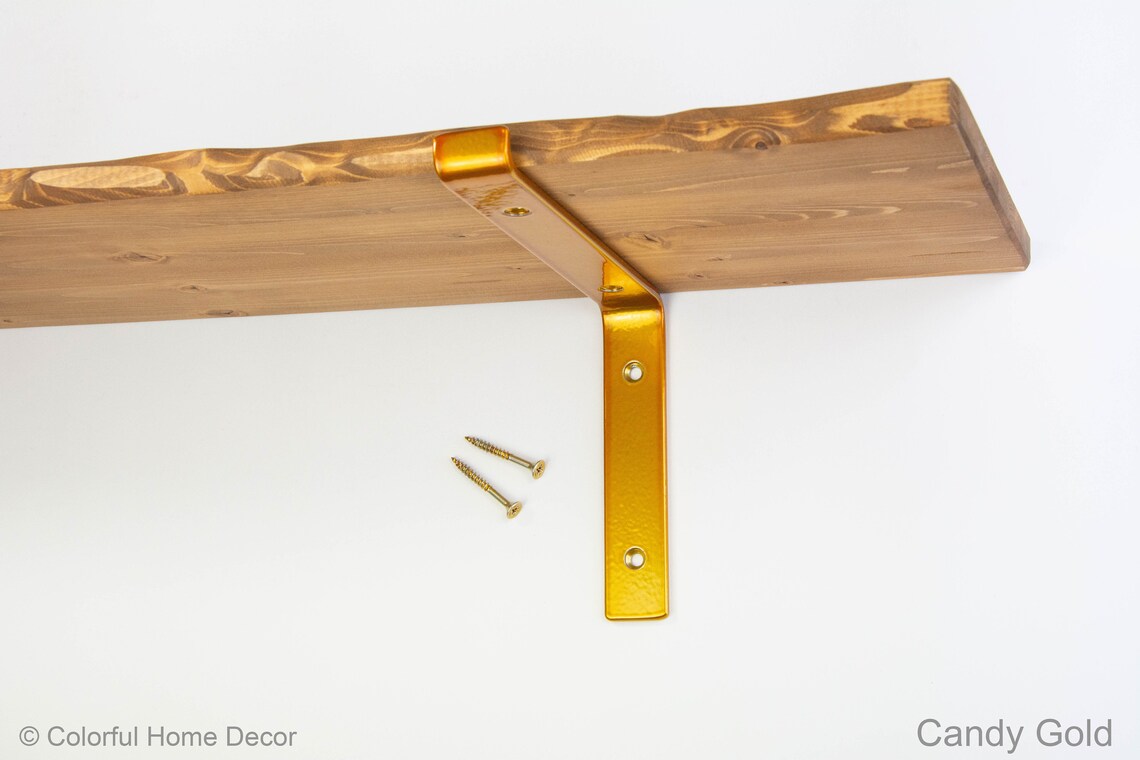 Steel Brackets Green Gloss Powder Coated Heavy Duty Brackets - Etsy