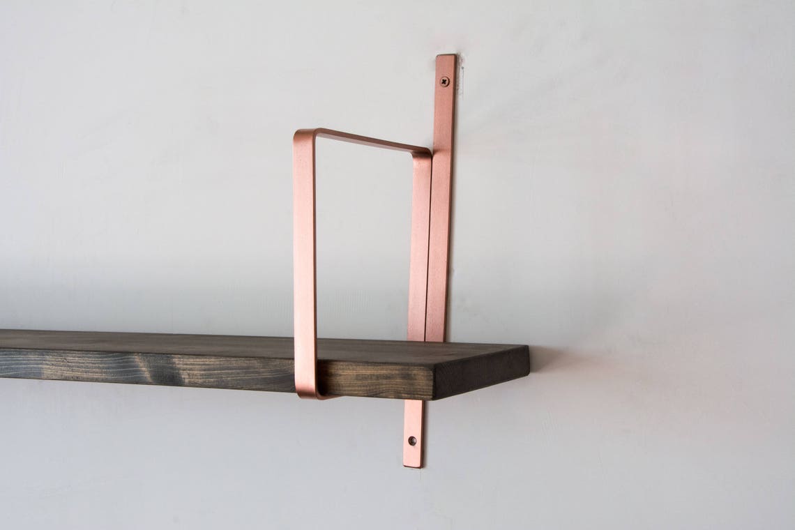 Pair of Large Crazy Steel Brackets Powder Coated Newest - Etsy