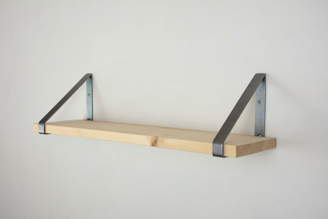 Wall Shelf Bracket Antique Silver Color Heavy Duty Bracket - Etsy