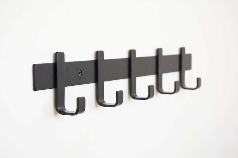 Steel Coat Rack Powder Coated Hook Rack Towel Hook Hanger - Etsy