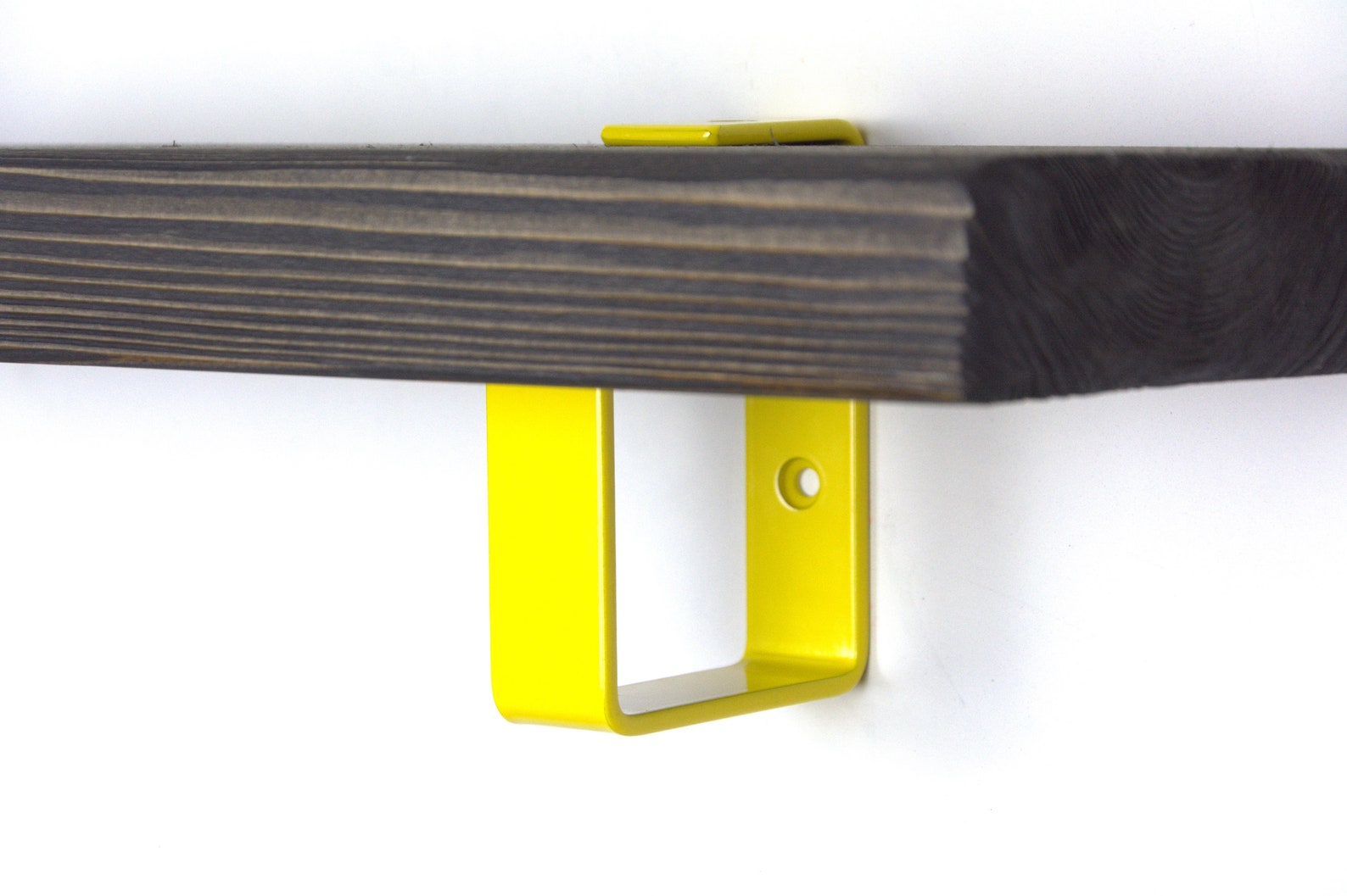 Colorful Shelf Bracket - Yellow Gloss Color Shelf Bracket, Floating ...