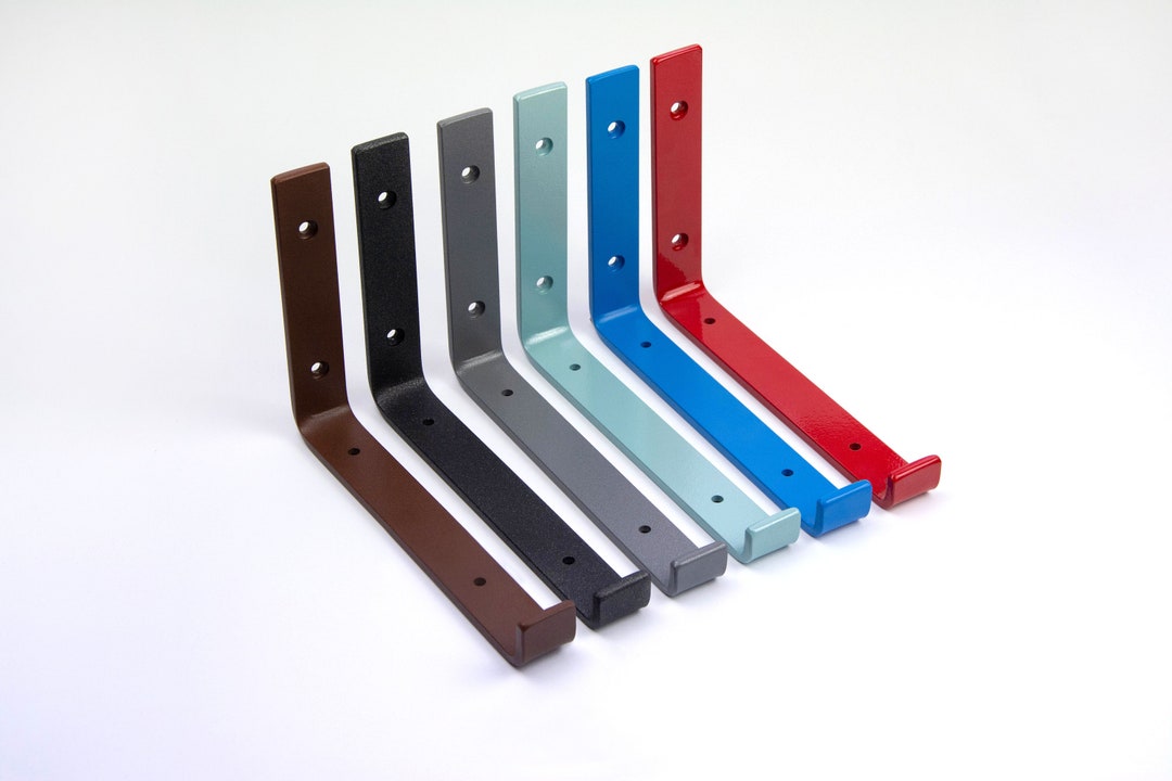 Open Shelving Brackets - Newest J Design - Metal Shelf Brackets - Steel ...