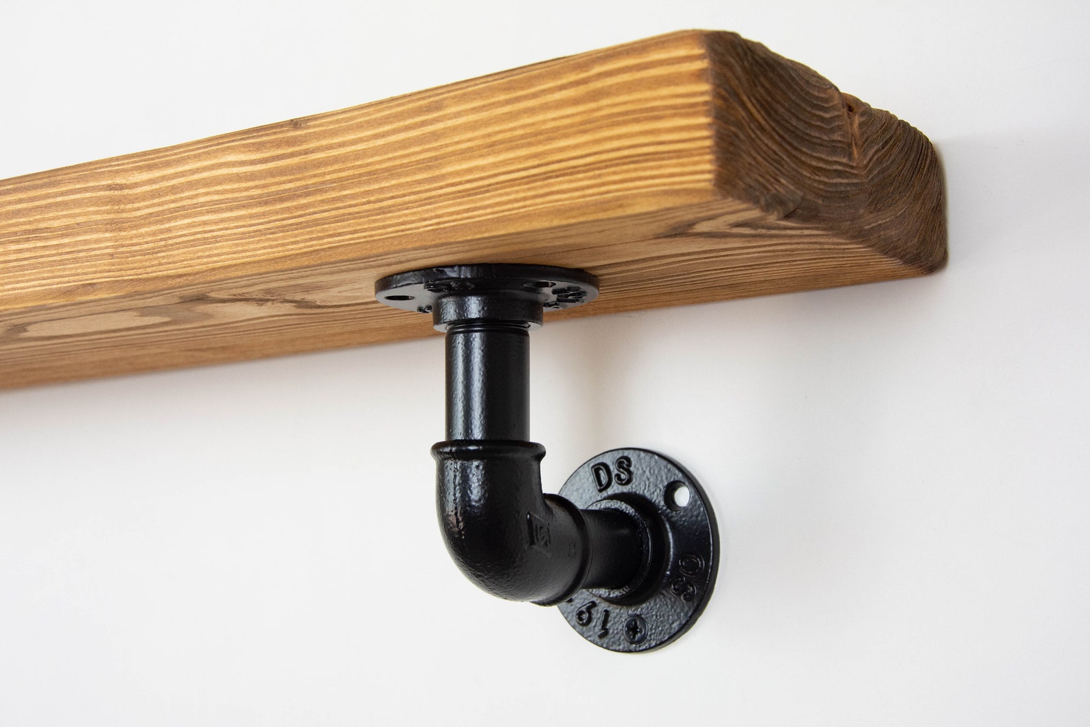 Pipe Shelf Brackets Steel Shelf Bracket Steampunk Decor | Etsy