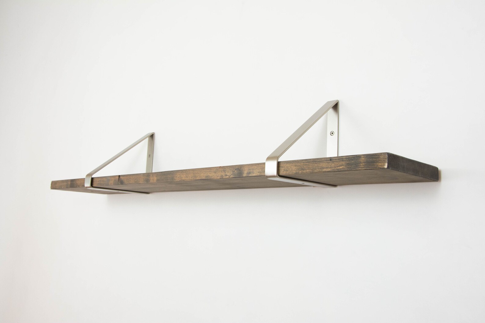 Modern Shelf Bracket Platinum Color Shelf Bracket Heavy - Etsy