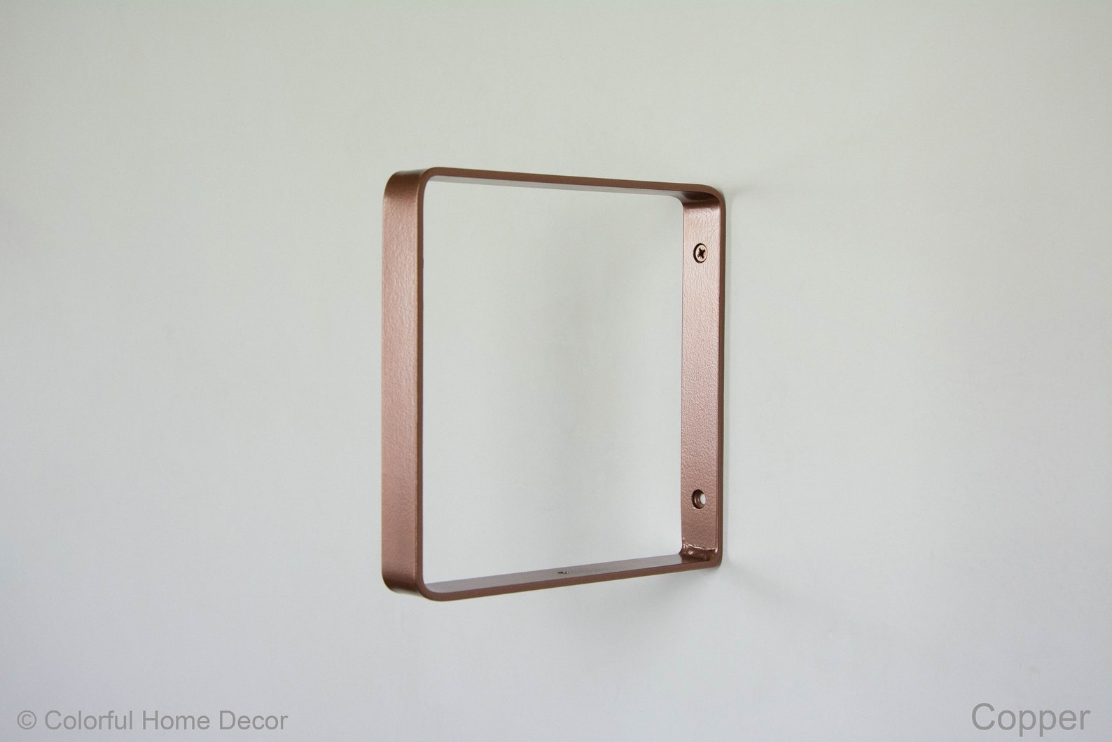 Square Shelf Brackets Powder Coated Shelf Brackets Steel - Etsy