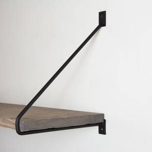 Minimalist Powder Coated Shelf Bracket - Newest Design - Minimalist ...