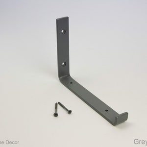 Open Shelving Brackets - Newest J Design - Metal Shelf Brackets - Steel ...