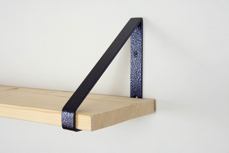 Colorful Steel Bracket Antique Blue Color Heavy Duty - Etsy